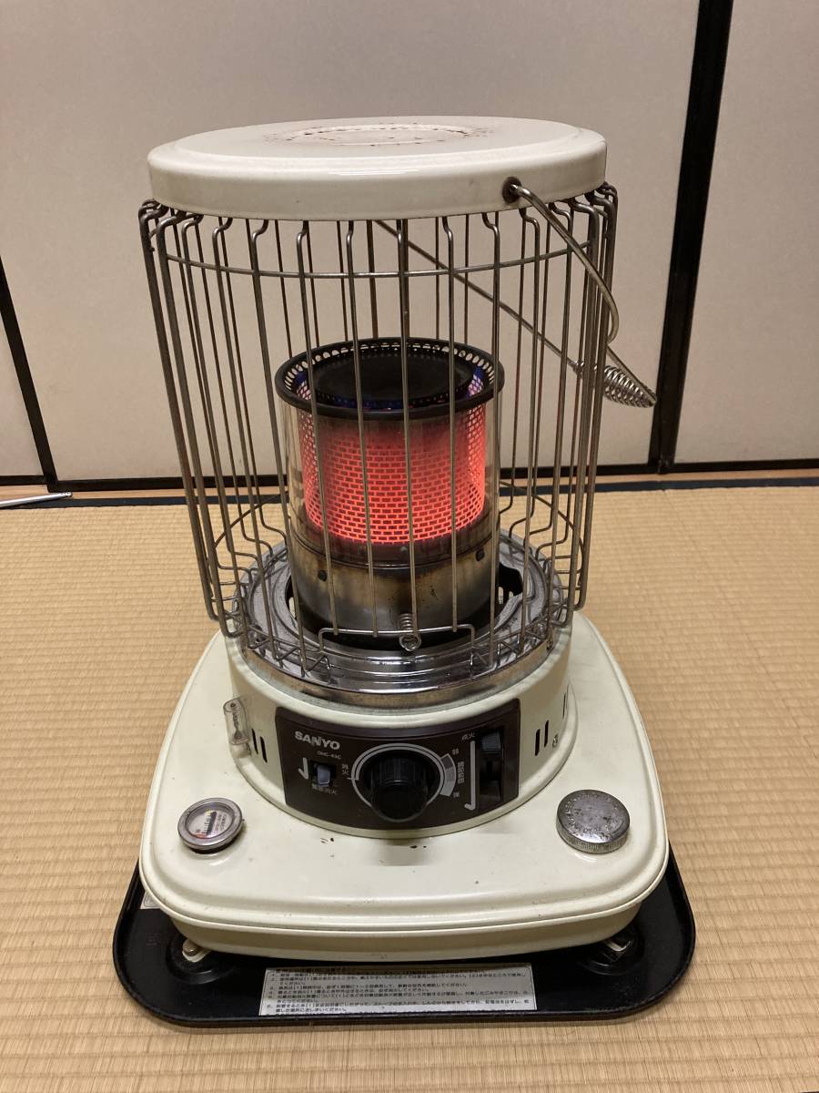 Yahoo!オークション - SANYO サンヨー 石油ストーブ OHC-43C / しん式...