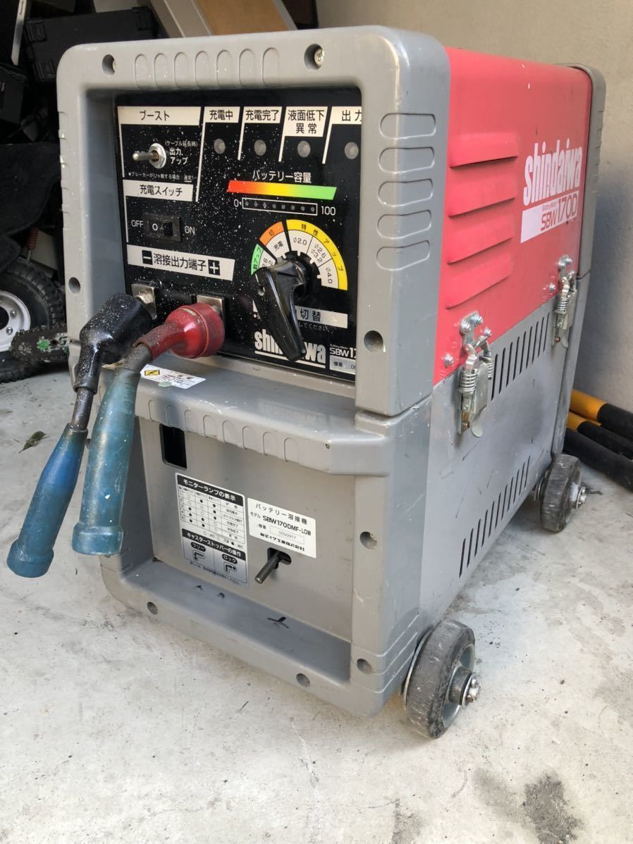 Yahoo!オークション - 送料無料(大阪府)新ダイワ バッテリー溶接機 SBW...