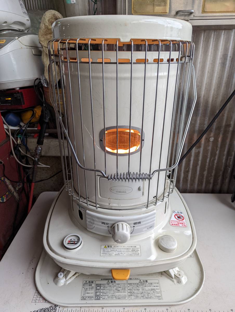 Yahoo!オークション - S・CORONA コロナ SL-66F 自然通気形開放式石油...