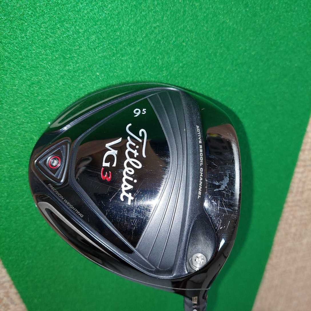 Yahoo!オークション - タイトリストVG3 ドライバー 9.5度 フレックスS ...