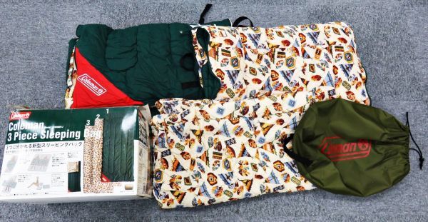 ヤフオク! - A036 Coleman コールマン 3ピース スリーピング...