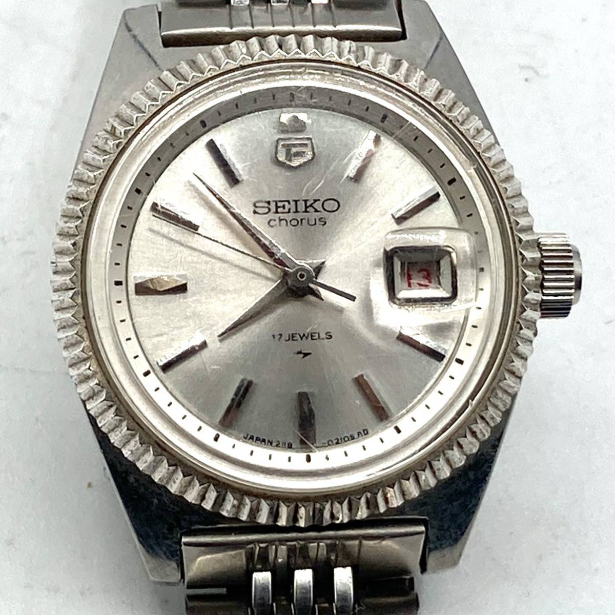Yahoo!オークション - SEIKO 手巻き 2118-0250 chorus 17石 稼働 Yahoo!オークション - SEIKO 手巻き 2118-0250 chorus 17石 稼働