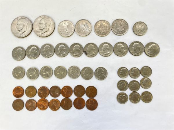 Yahoo!オークション - S479-M5-1241 海外コイン 硬貨 40枚以上 アメリ...