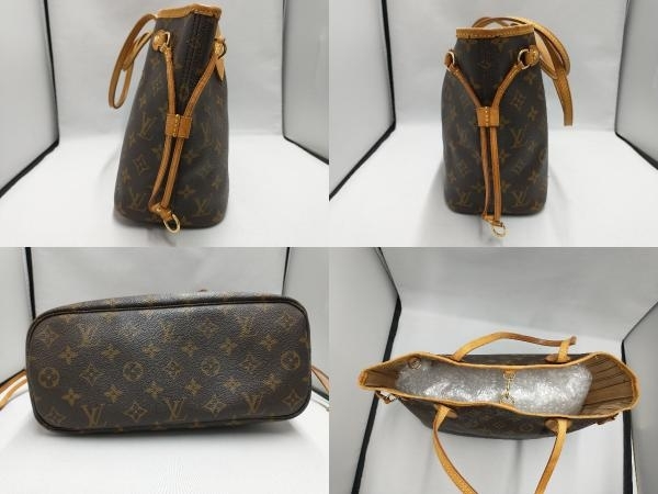 Yahoo!オークション - LOUIS VUITTON モノグラム ネヴァーフルPM M4015...