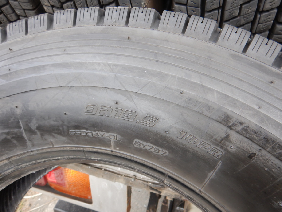 Yahoo!オークション - 6本価格 パT4460 9R19.5 14PR YOKOHAMA SY797 冬...