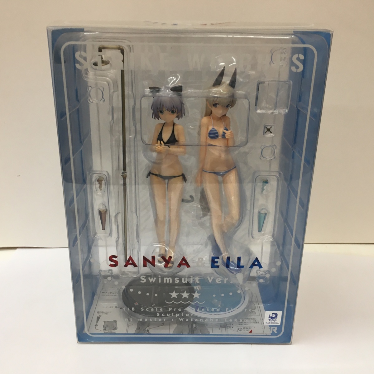 Yahoo!オークション - izu 未開封 アルター サーニャ＆エイラ 水着Ver....