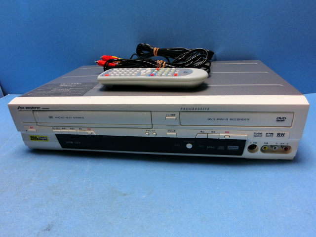 Yahoo!オークション - E896 DXアンテナ VHS／DVD レコーダー アナログ ...