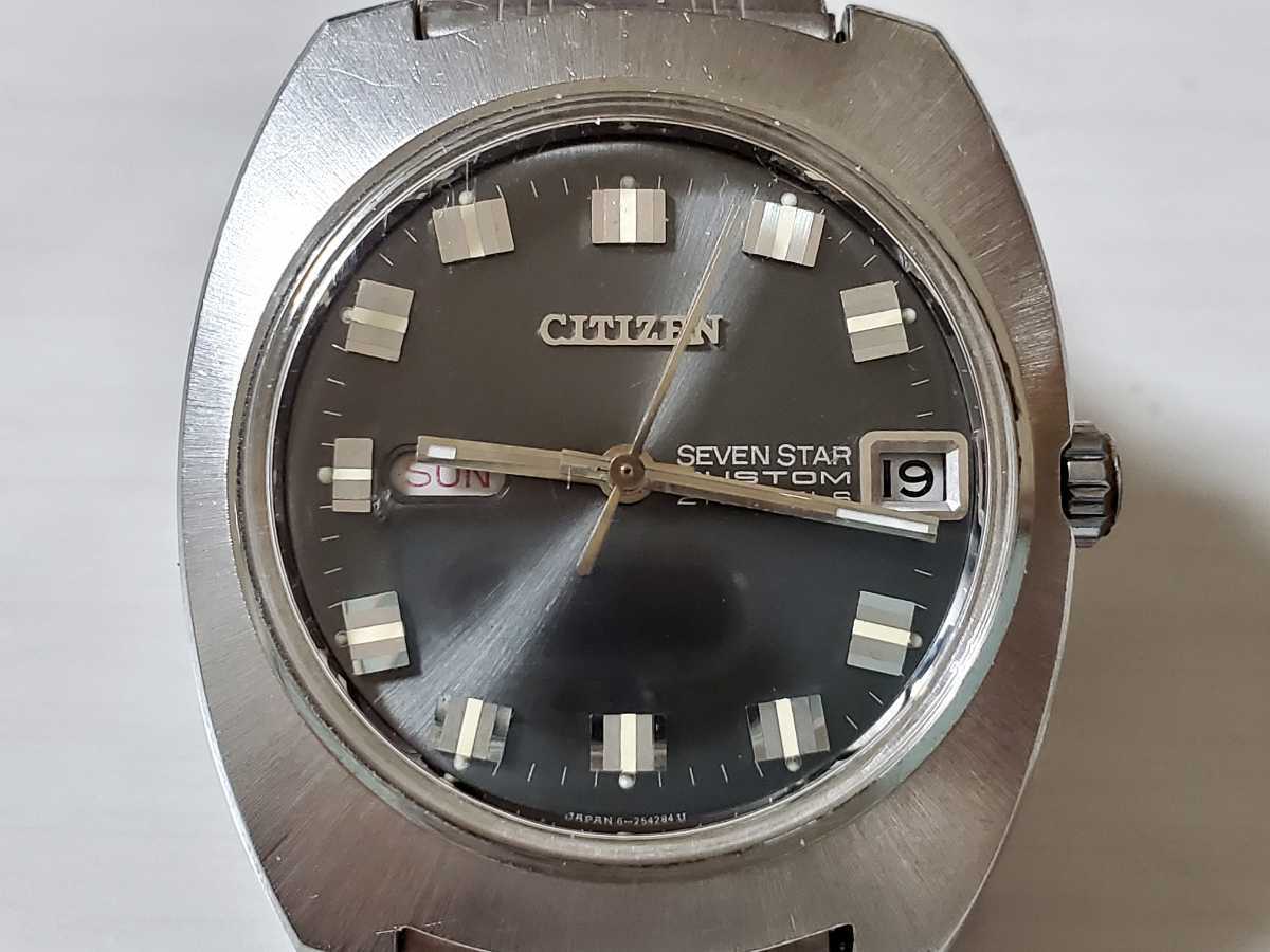 Yahoo!オークション - 1円スタート CITIZEN SEVENSTAR CUSTOM【4720342...