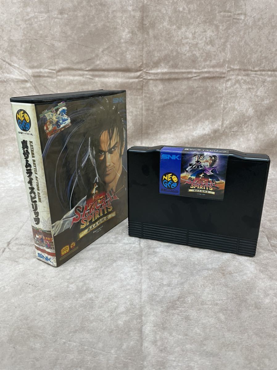 Yahoo!オークション - NEOGEO 真サムライスピリッツ ネオジオ SNK ROM ...