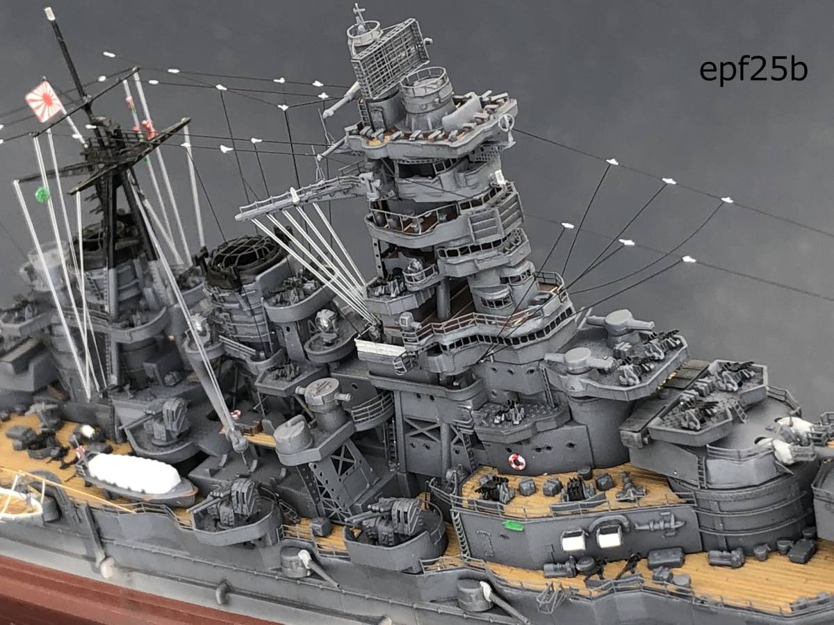 日本海軍 戦艦 金剛 1/700 精密完成品 1944 プラモデル 日本海軍 戦艦 金剛 1/700 精密完成品 1944 プラモデル