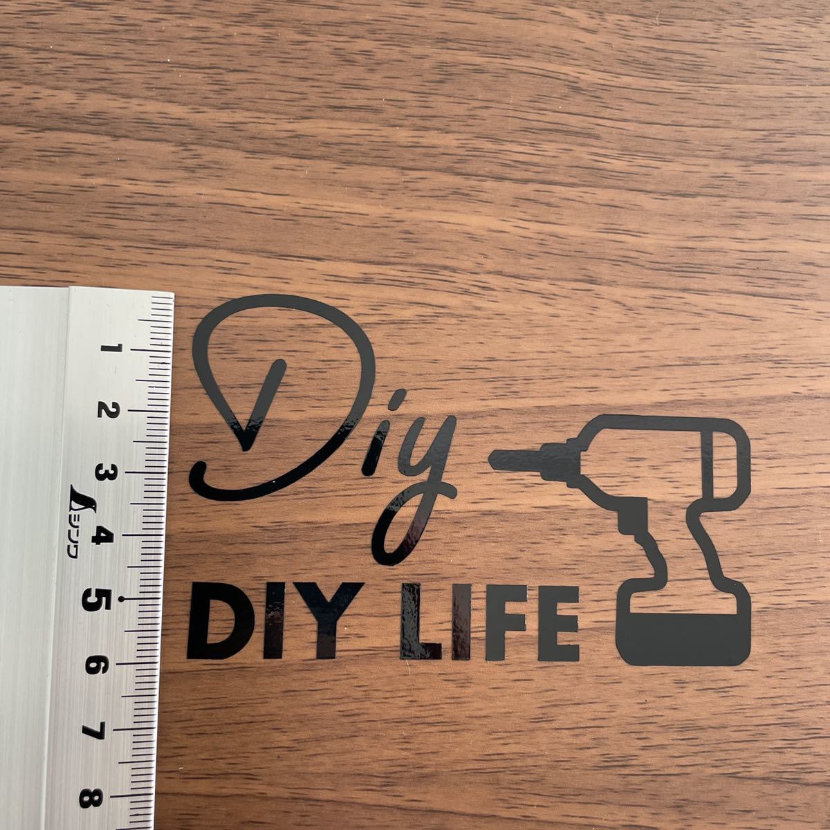 Yahoo!オークション - 143. DIY LIFE カッティングステッカー Diy イン...