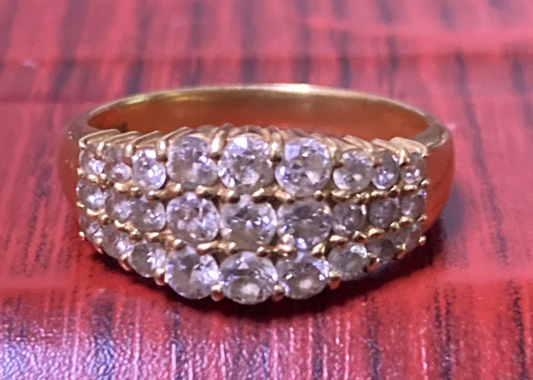 Yahoo!オークション - 中古 リング K18 ダイヤ 1.23ct