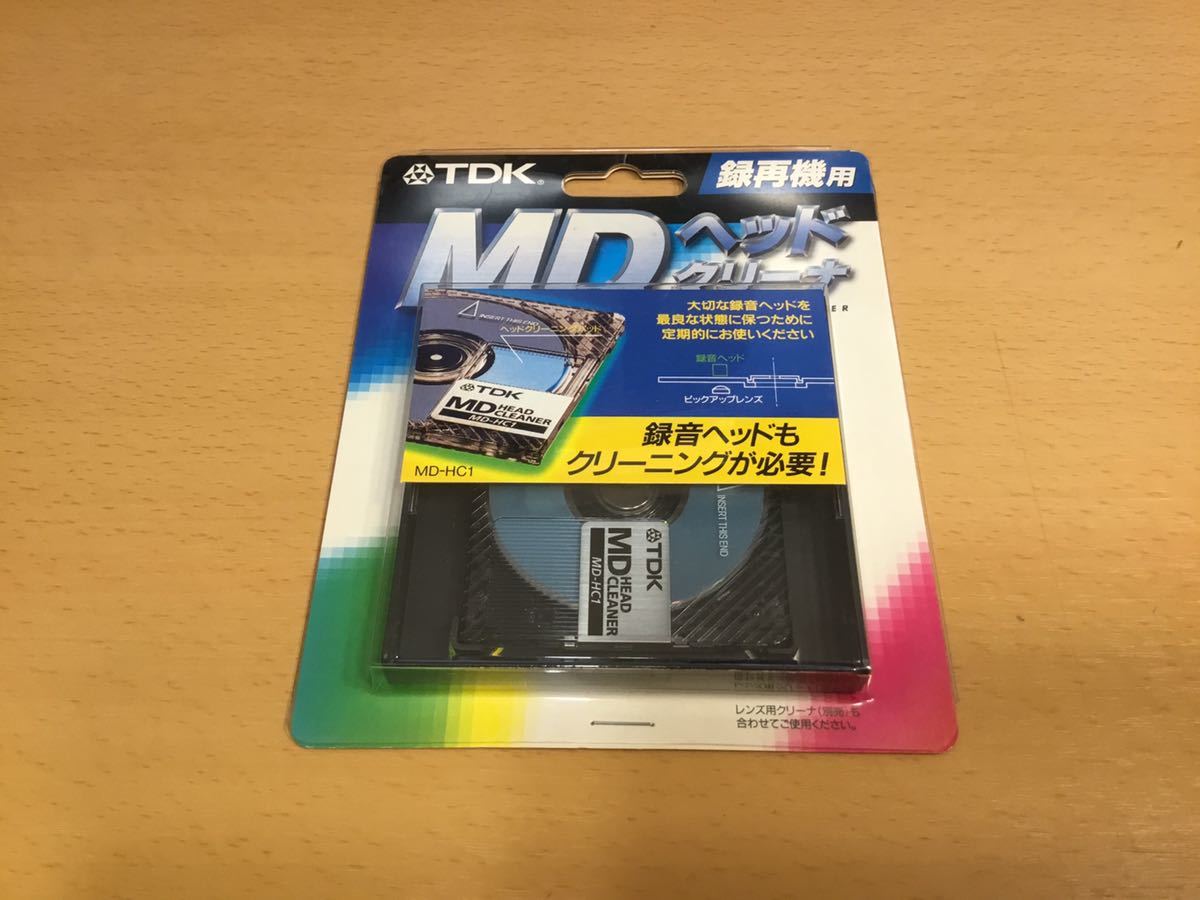 Yahoo!オークション - 未使用品 TDK 録再機用MDヘッドクリーナー MD-HC1