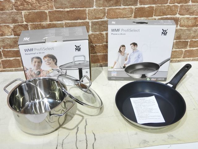 Yahoo!オークション - 1円～ 保管品 WMF ProfiSelect フライパン 26cm ...