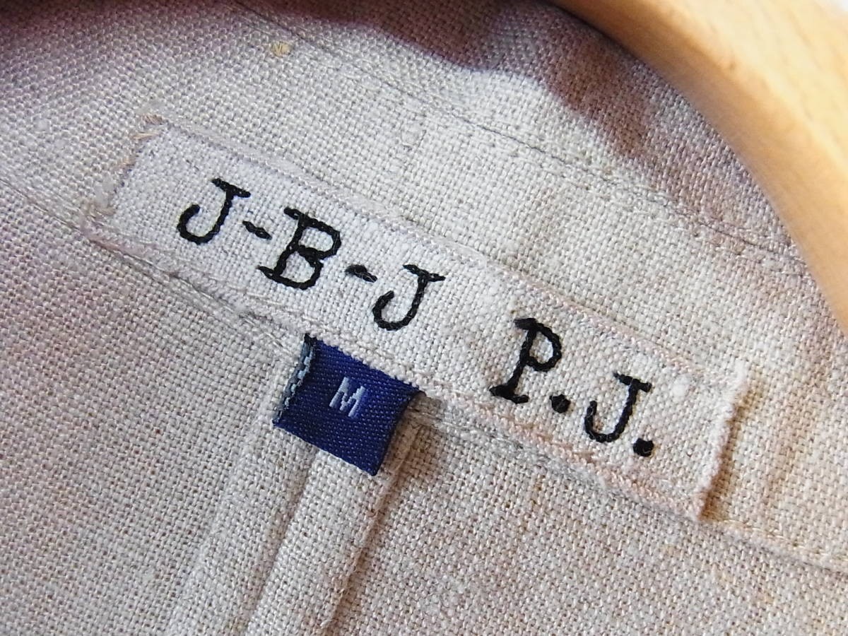 J-B-J P.J. ジュープバイジャッキープロジェクト リネン テーラードジャケット メタル釦 サイズM(Mサイズ)｜売買されたオークション情報、yahooの商品情報をアーカイブ公開 ...