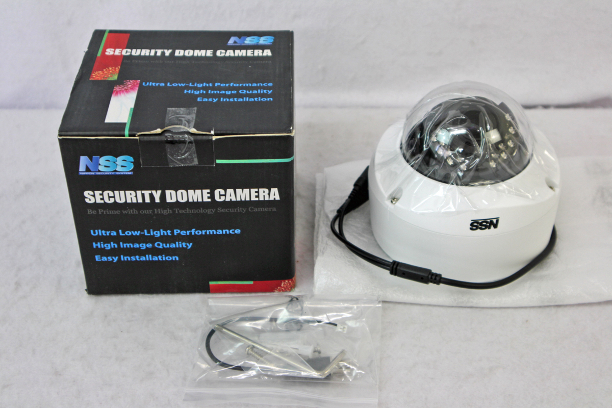 Yahoo!オークション - 中古品 NSS AHD防水暗視バリフォーカルドームカ...