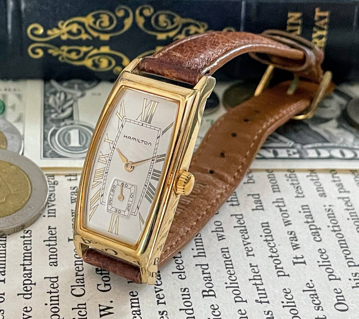 1点限り】/ハミルトン /HAMILTON/6204/限定品 クオーツ/メンズ 1点限り】/ハミルトン /HAMILTON/6204/限定品 クオーツ/メンズ