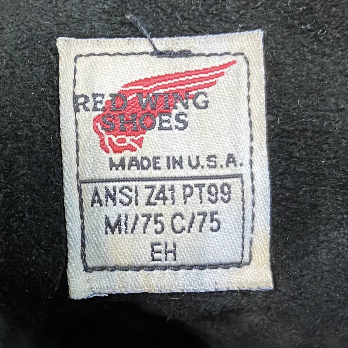 Yahoo!オークション - 良品 PT99刺繍【RED WING】レッドウィング ロガ...