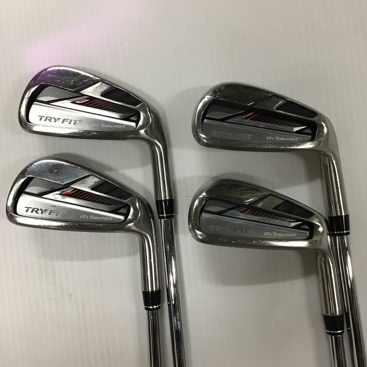 Yahoo!オークション - ゴルフプランナー TOBUNDA TRYFIT 4本 Sフレック...