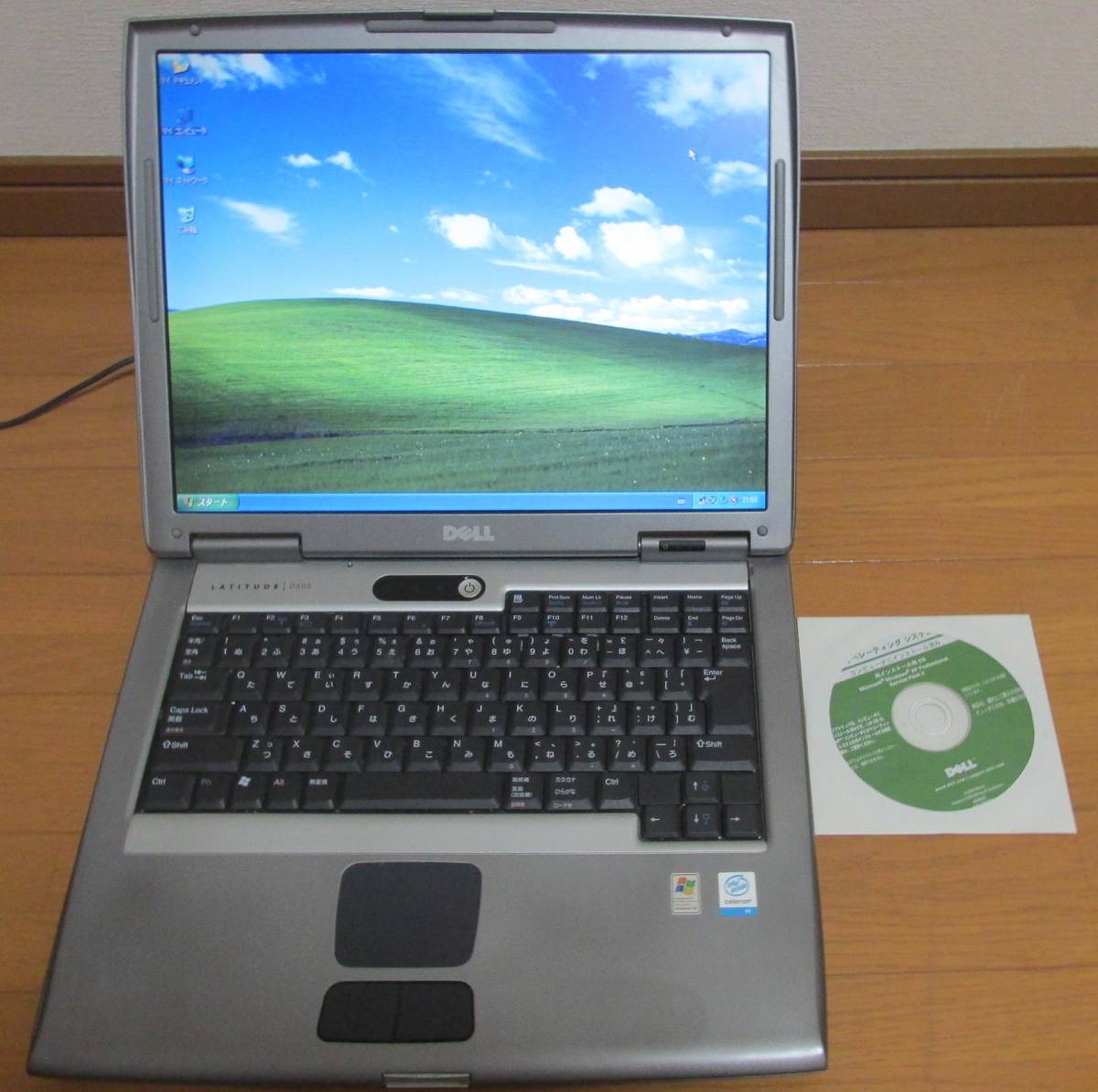 Yahoo!オークション - DELL LATITUDE D505 30GB 512MB DVD-ROM ACアダ...