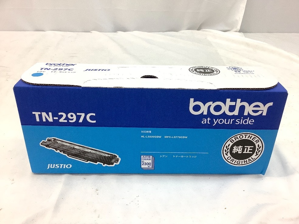 Yahoo!オークション - brother 純正トナーカートリッジ/シアン TN-297C...