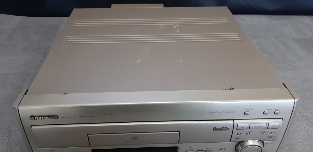 Yahoo!オークション - 021D11 Pioneer LDプレーヤー CLD-07G