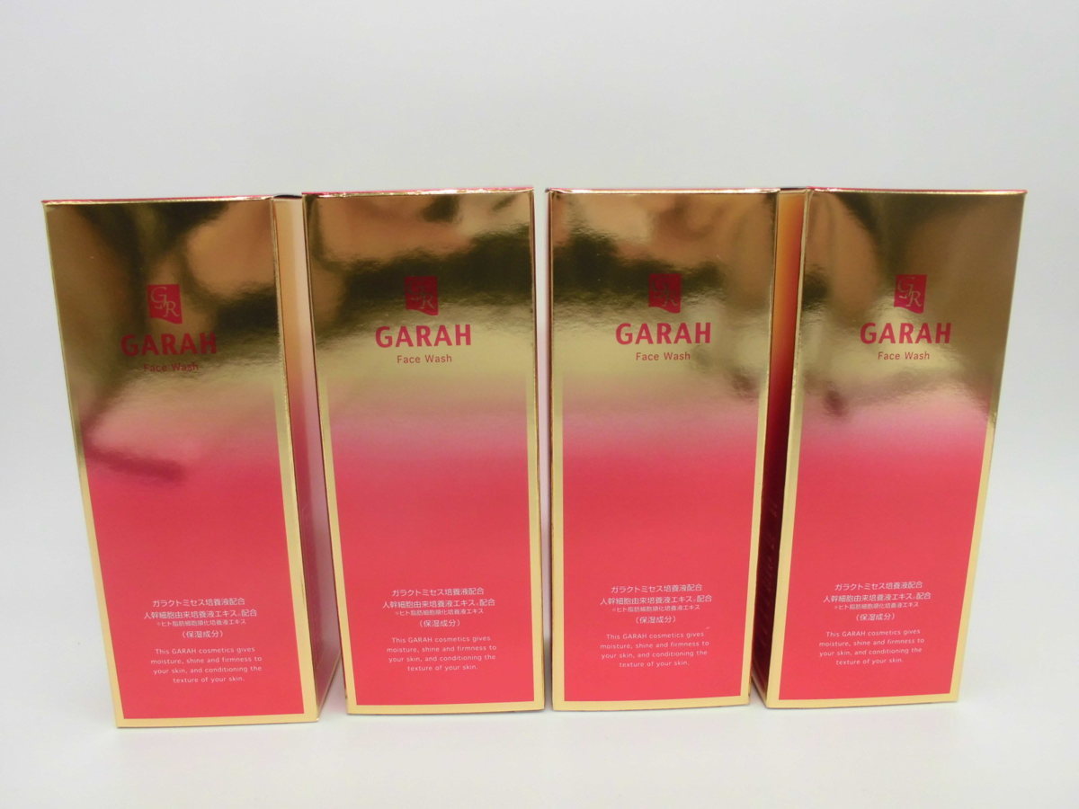 Yahoo!オークション - 【定価6050円×4個セット】GARAH 洗顔フォーム ...