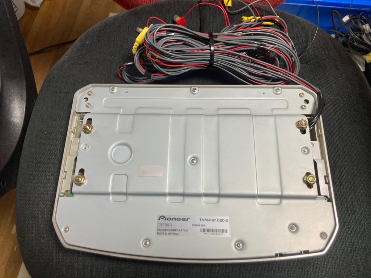 Yahoo!オークション - カロッツェリア フリップダウンモニター TVM-FW1...