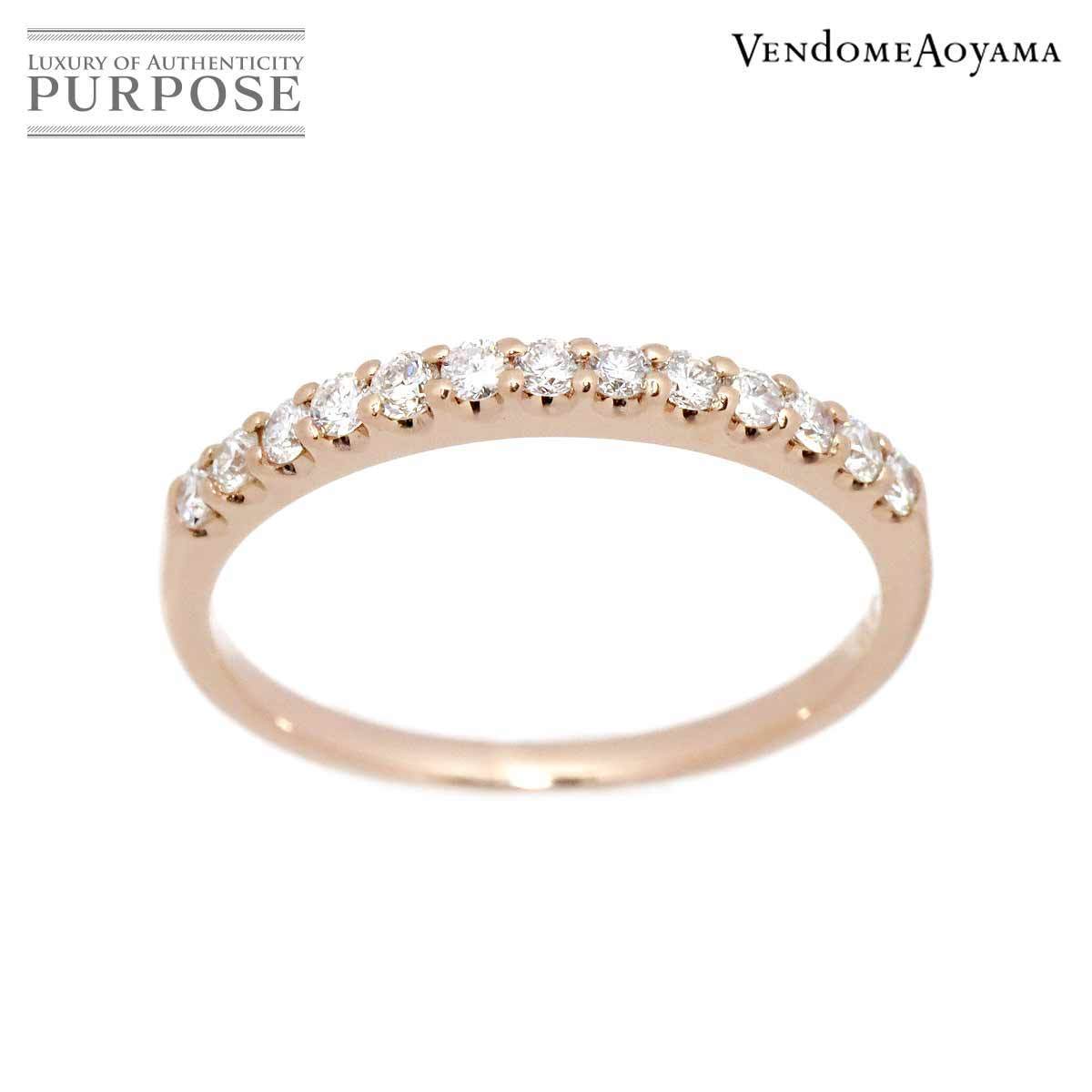 ヴァンドーム 青山 Vendome Aoyama 9号 リング ダイヤ 0.23ct K18 PG ピンクゴールド 750 指輪 Diamond Ring 90148691(指輪)｜売買された ...