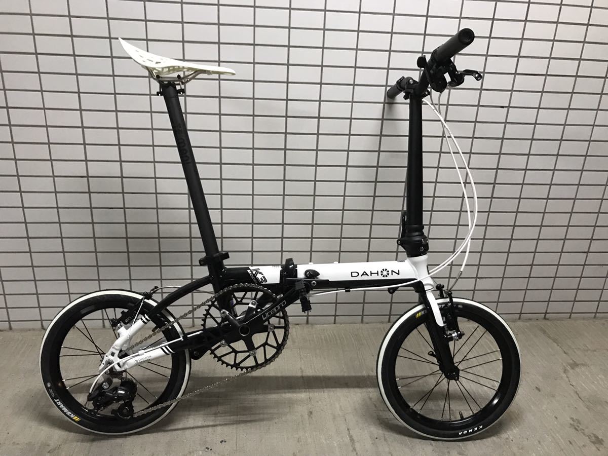1円~ DAHON ダホン K3 カスタム 16インチ 5速仕様 7.6KG 1円~ DAHON ダホン K3 カスタム 16インチ 5速仕様 7.6KG