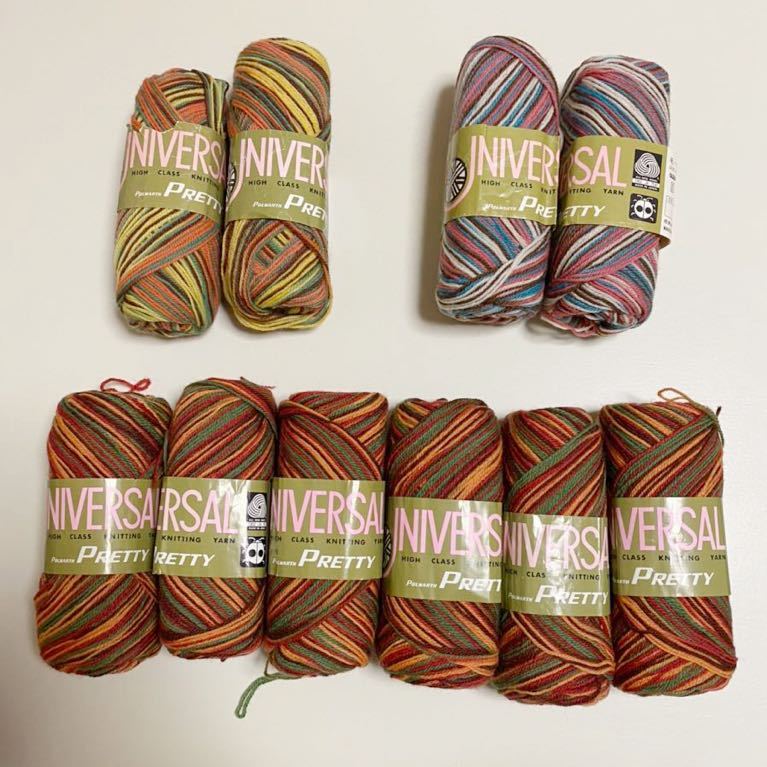 Yahoo!オークション - 毛糸 マルチカラー 毛100％ 日本製 マルタカ毛糸...