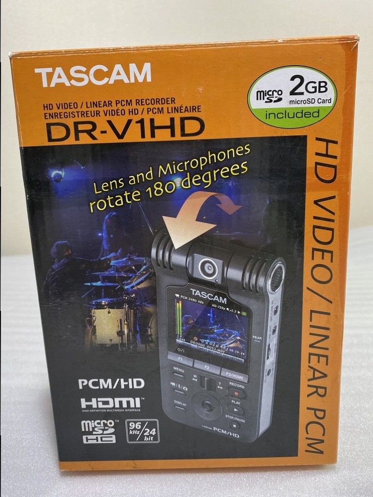 Yahoo!オークション - F773 TASCAM ビデオレコーダー DR-V1HD ジャン...