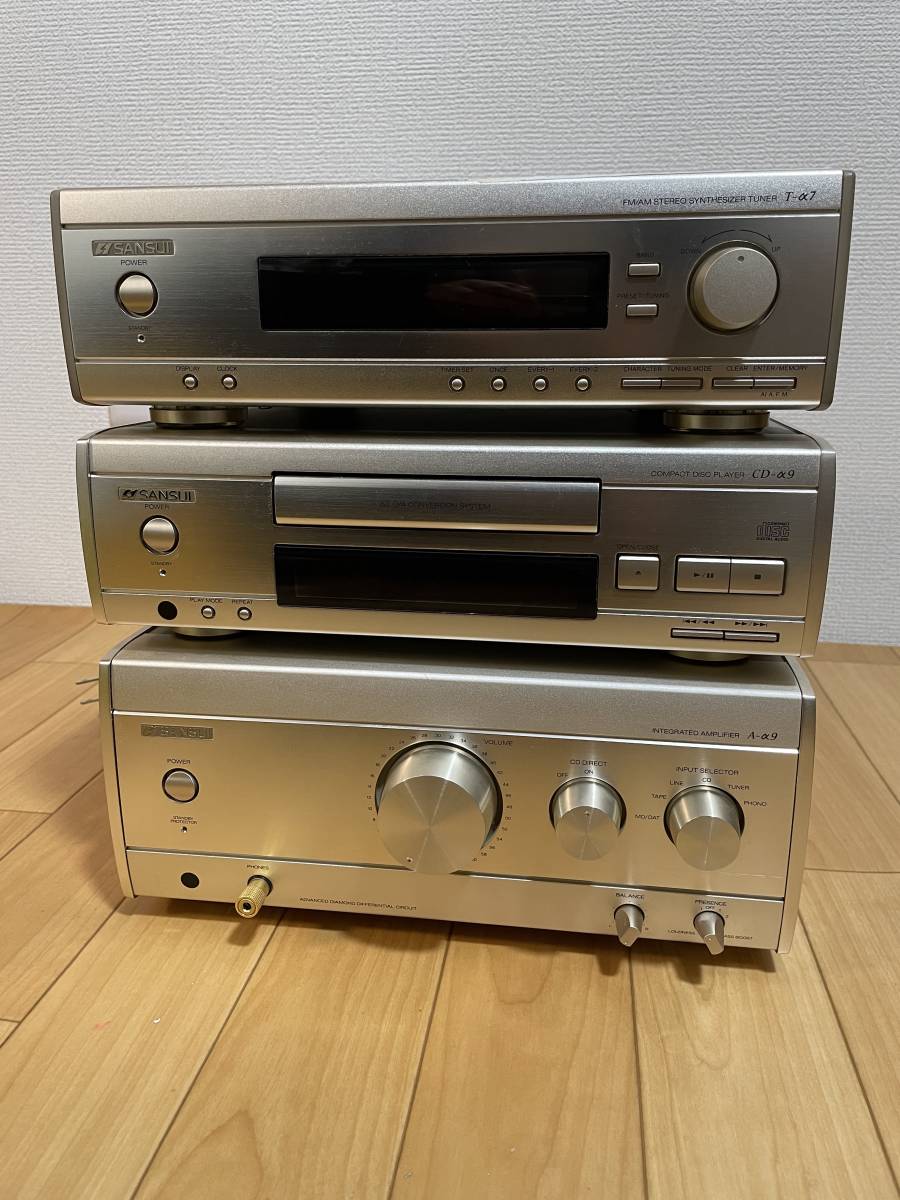 Yahoo オークション Sansui A α9 Cd α9 T α7