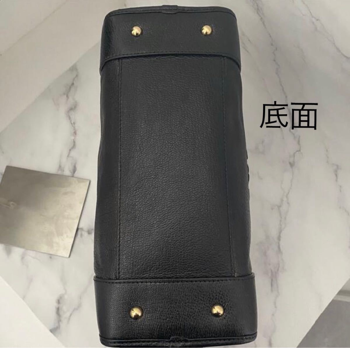 大特価 【極美品】ロエベ LOEWE アマソナ28 ハンドバッグ 黒 大特価 【極美品】ロエベ LOEWE アマソナ28 ハンドバッグ 黒
