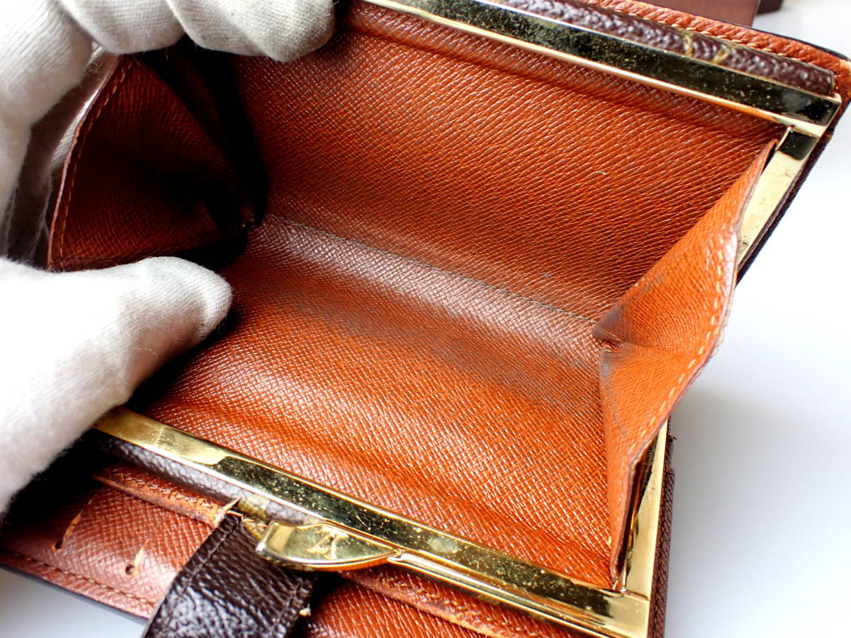 Yahoo!オークション - 705B正規品 ルイヴィトン モノグラム ポルトフォ...