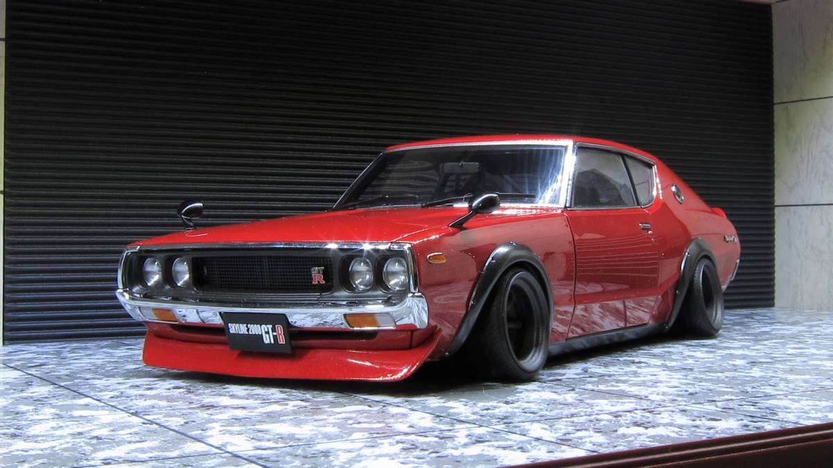 Yahoo!オークション - Aa 77473 1/18 ケンメリ GT-R カスタム 赤 Yahoo!オークション - Aa 77473 1/18 ケンメリ GT-R カスタム 赤