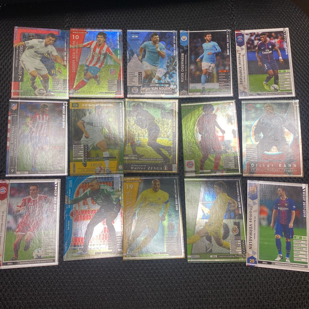 Yahoo!オークション - WCCF WCCFカード 27枚まとめ売り カルレス・プジ...