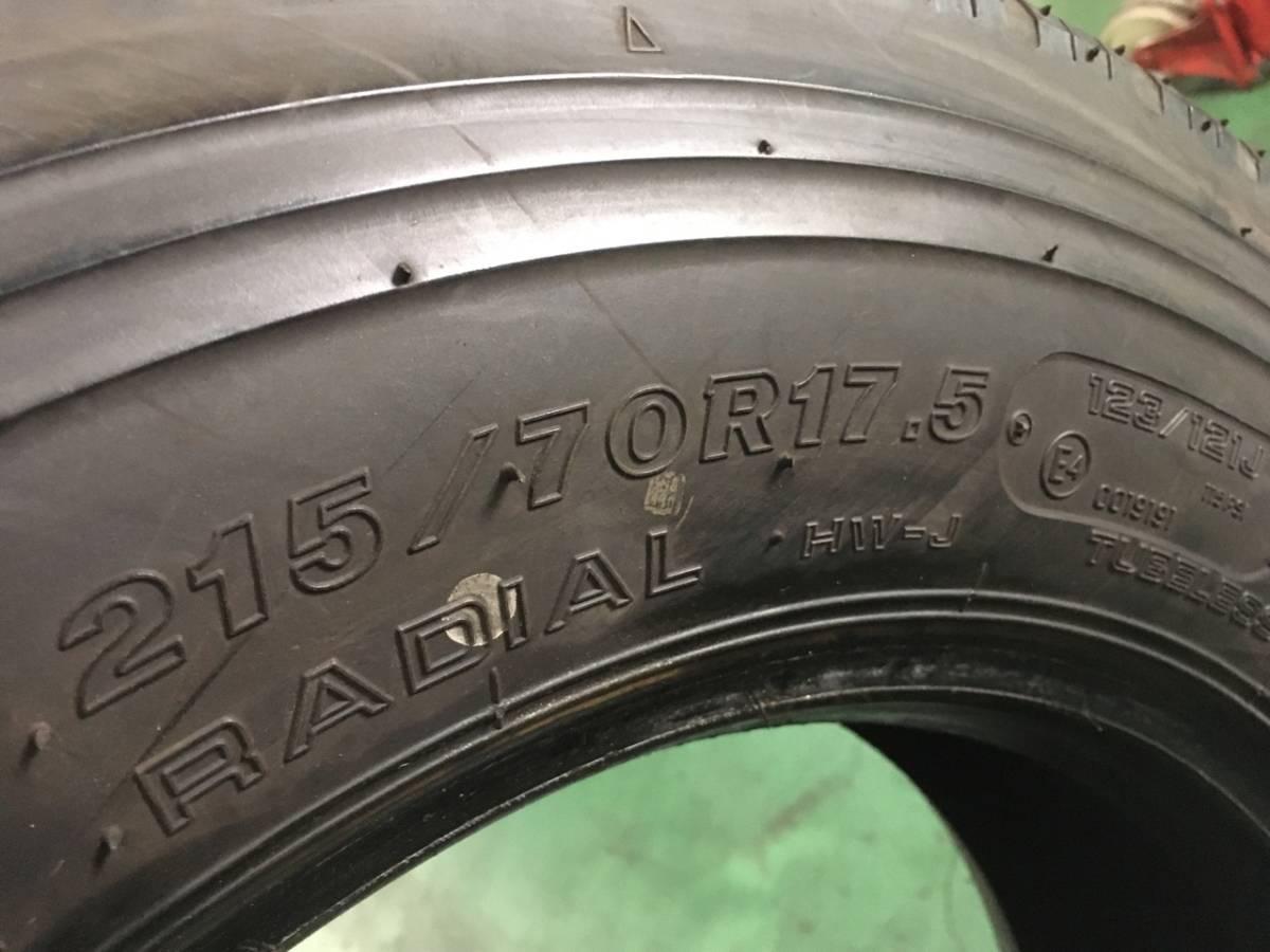 Yahoo!オークション - w736-2-2 215/70R17.5 中古1本のみ ヨコハマ RY...