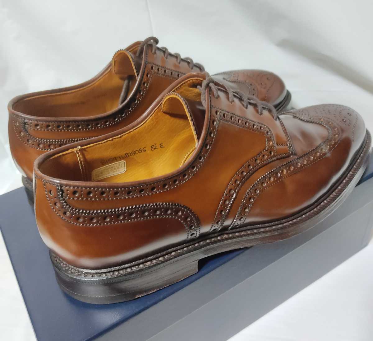 希少美品 Ralph Lauren by Crockett & Jones Marlow コードバン 希少美品 Ralph Lauren by Crockett & Jones Marlow コードバン