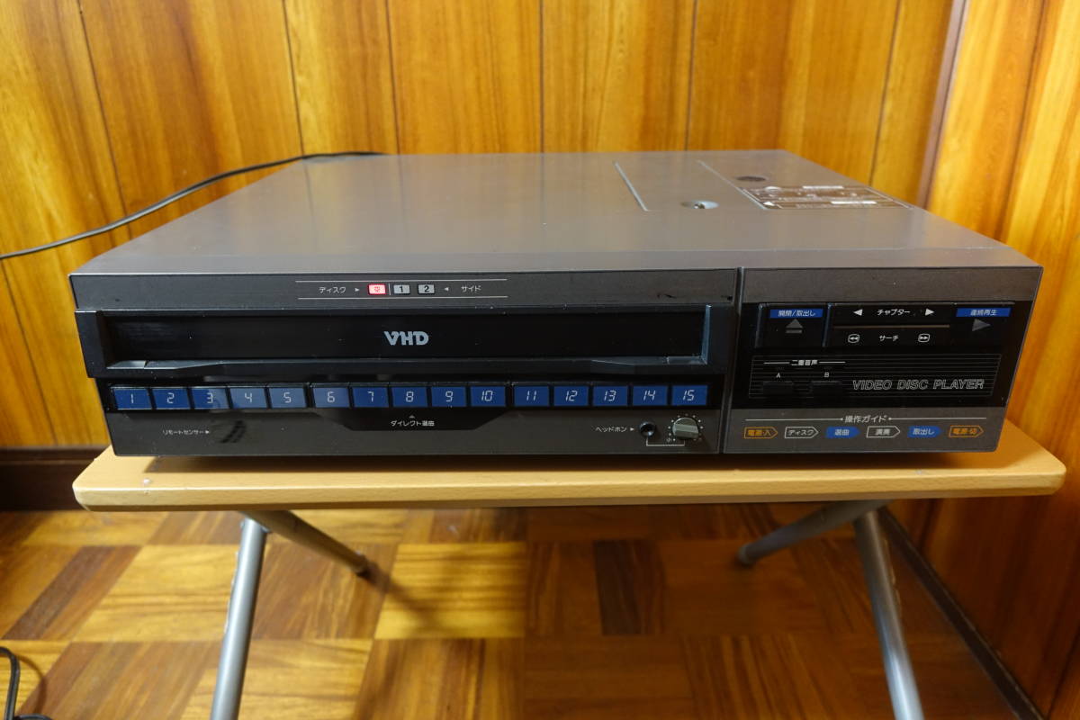 Yahoo!オークション - Victor ビクター HK-S50-P VHDプレーヤー