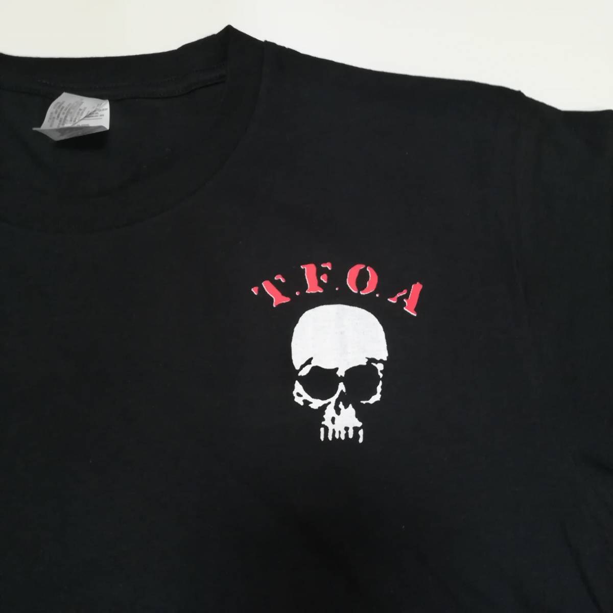 Yahoo!オークション - TFOA・武装戦線・ドクロ・プリントTシャツ・＃3...
