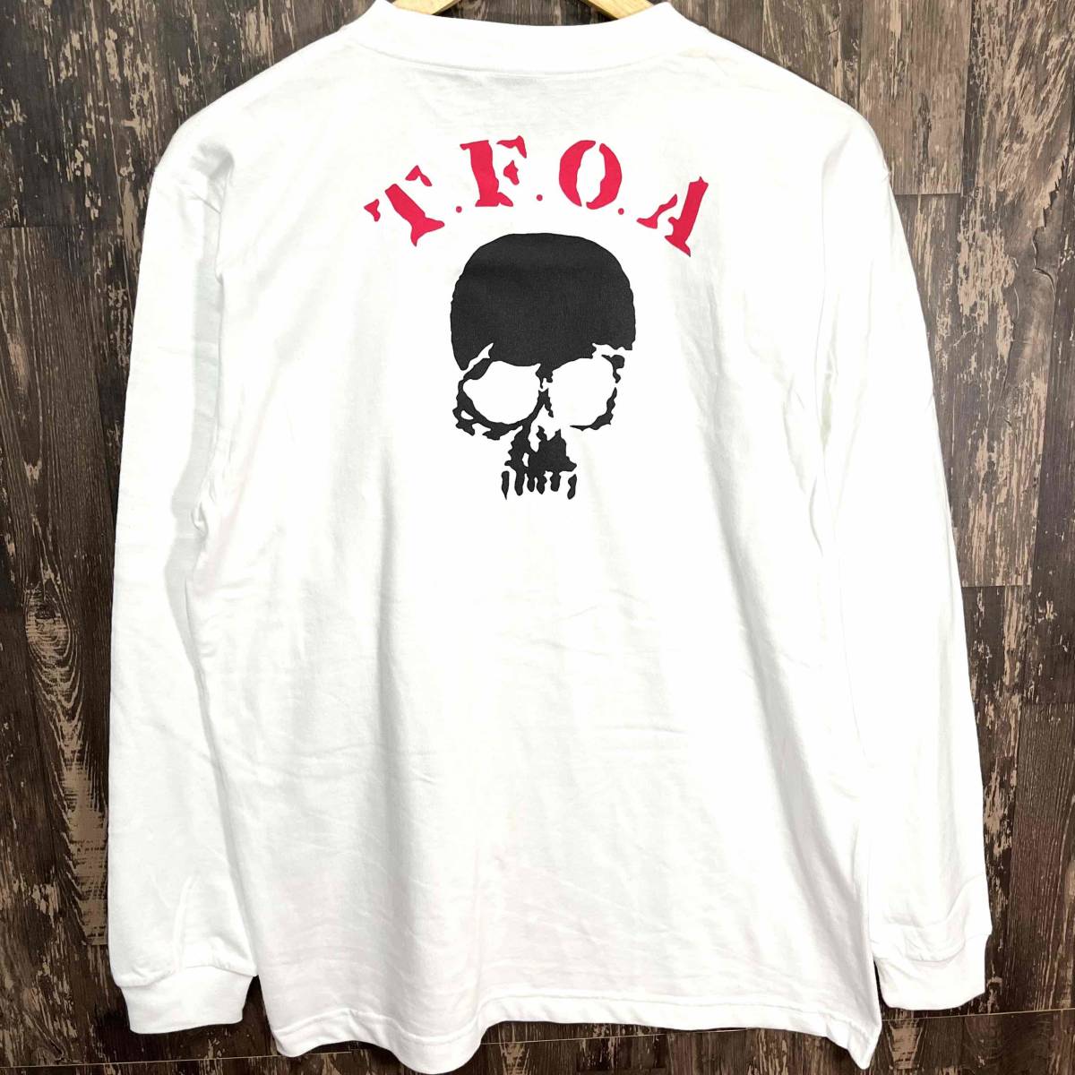 Yahoo!オークション - TFOA・武装戦線・ドクロ・プリントTシャツ・＃3...
