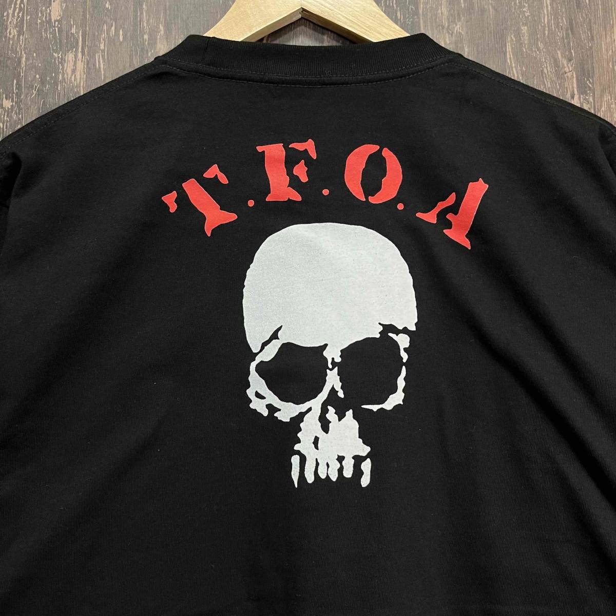 Yahoo!オークション - TFOA・武装戦線・ドクロ・プリントTシャツ・＃3...