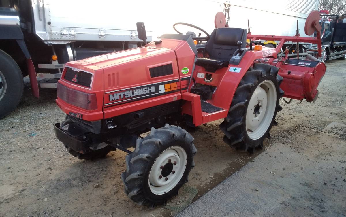 Yahoo!オークション - 香川県発 三菱トラクター MT20 4WD 調子...
