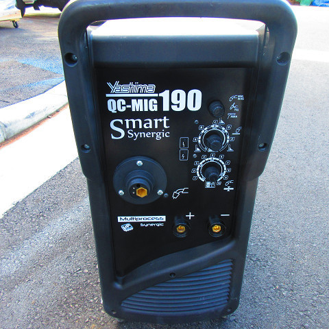 Yahoo!オークション - 5143 状態良好 ヤシマ 半自動溶接機 QC-MIG190S...