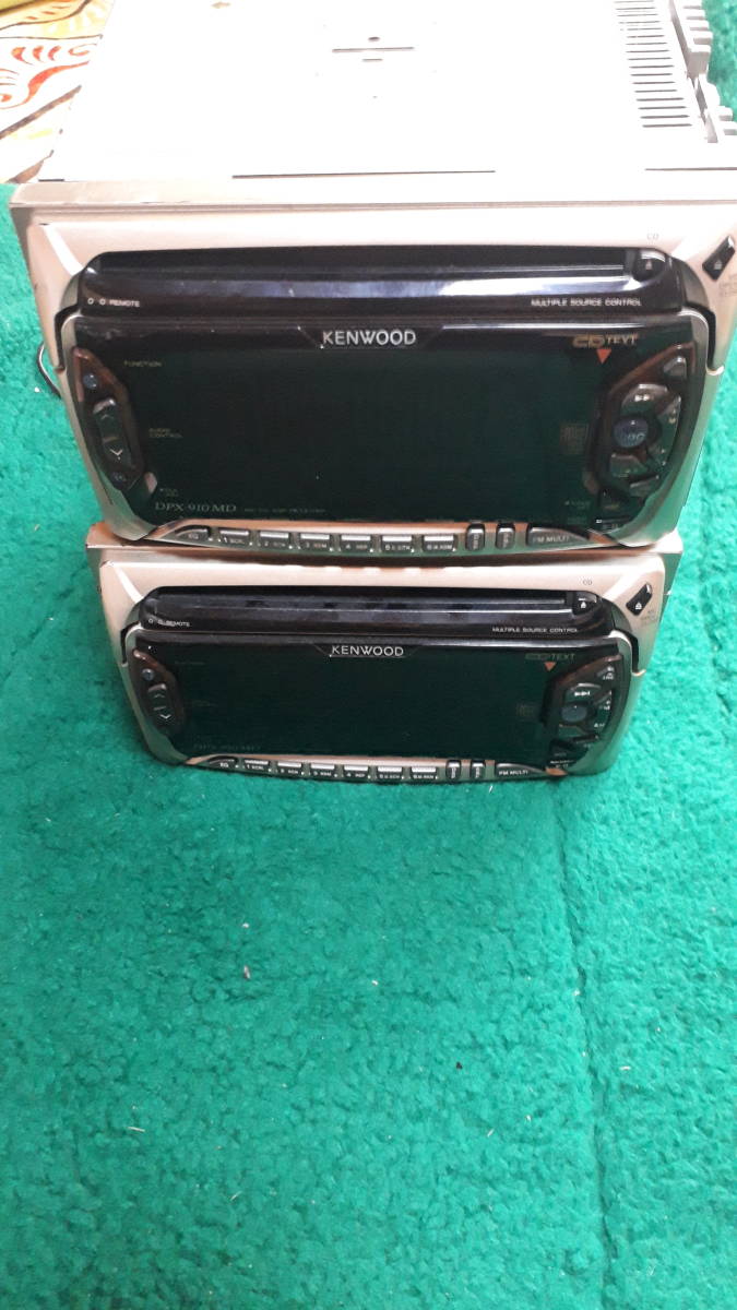 Yahoo!オークション - 処分 2台 当時 カーステ 旧車 オーディオ KENWO...