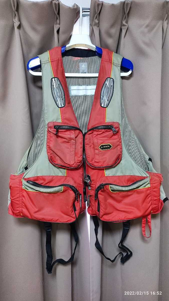 Yahoo!オークション - ダイワ XVX フローティングベスト XF-6211 XL...