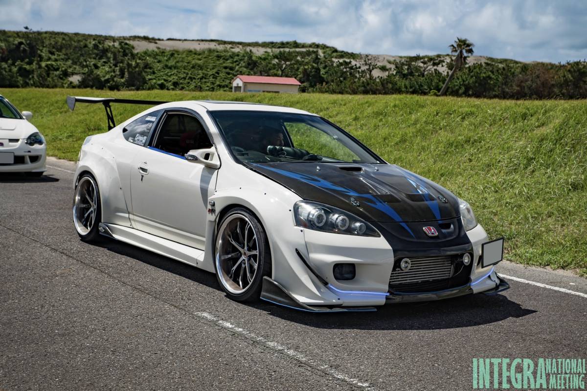 Yahoo!オークション - インテグラDC5R フルカスタム ターボ ワイド TOD...