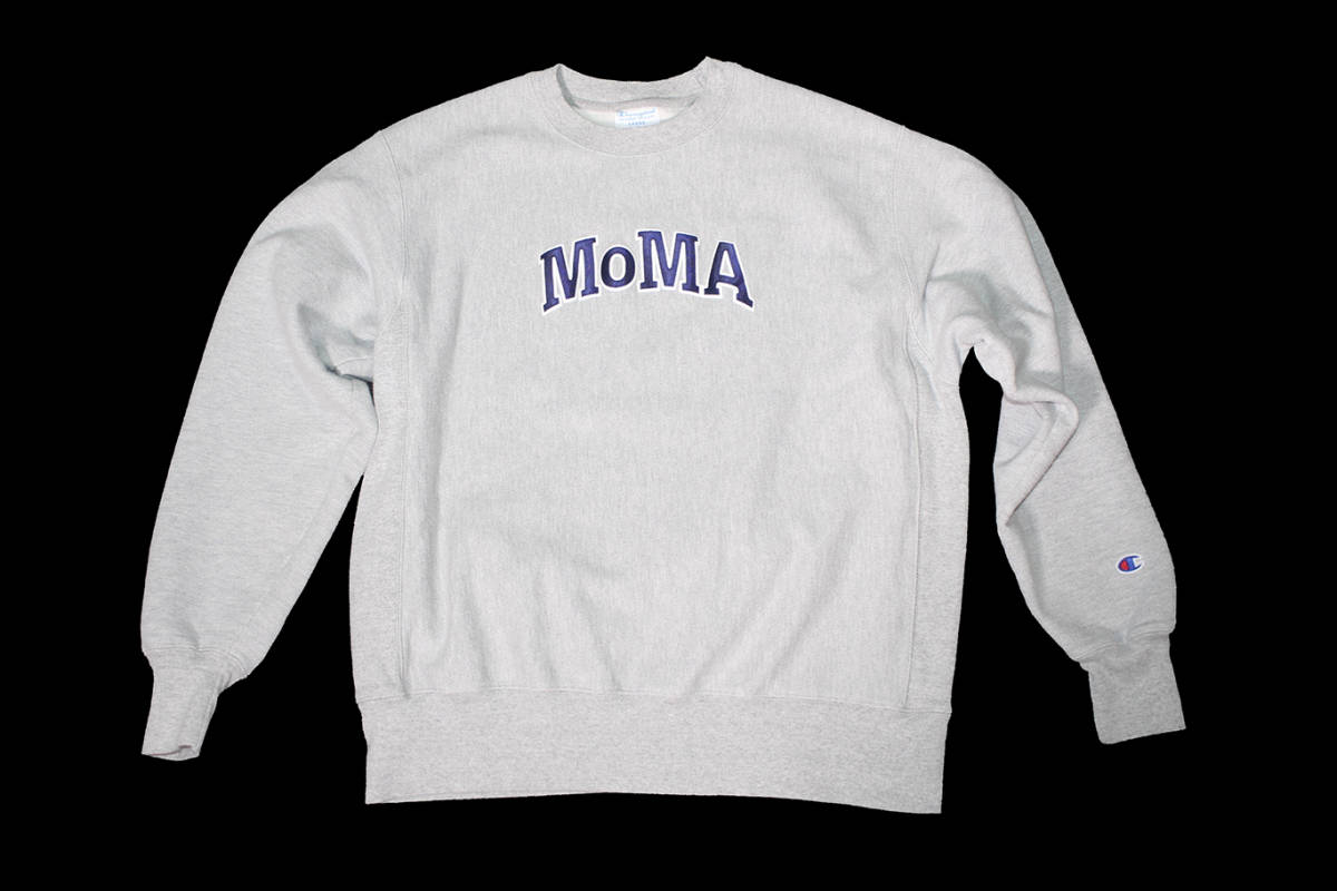 Yahoo!オークション - MOMA CHAMPION CREWNECK SIZE L