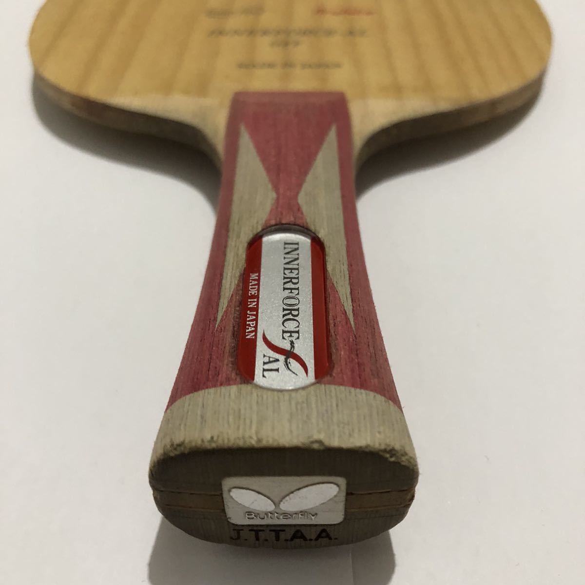 Yahoo!オークション - 卓球 インナーフォースAL FL 88g ラケット 希少 ...